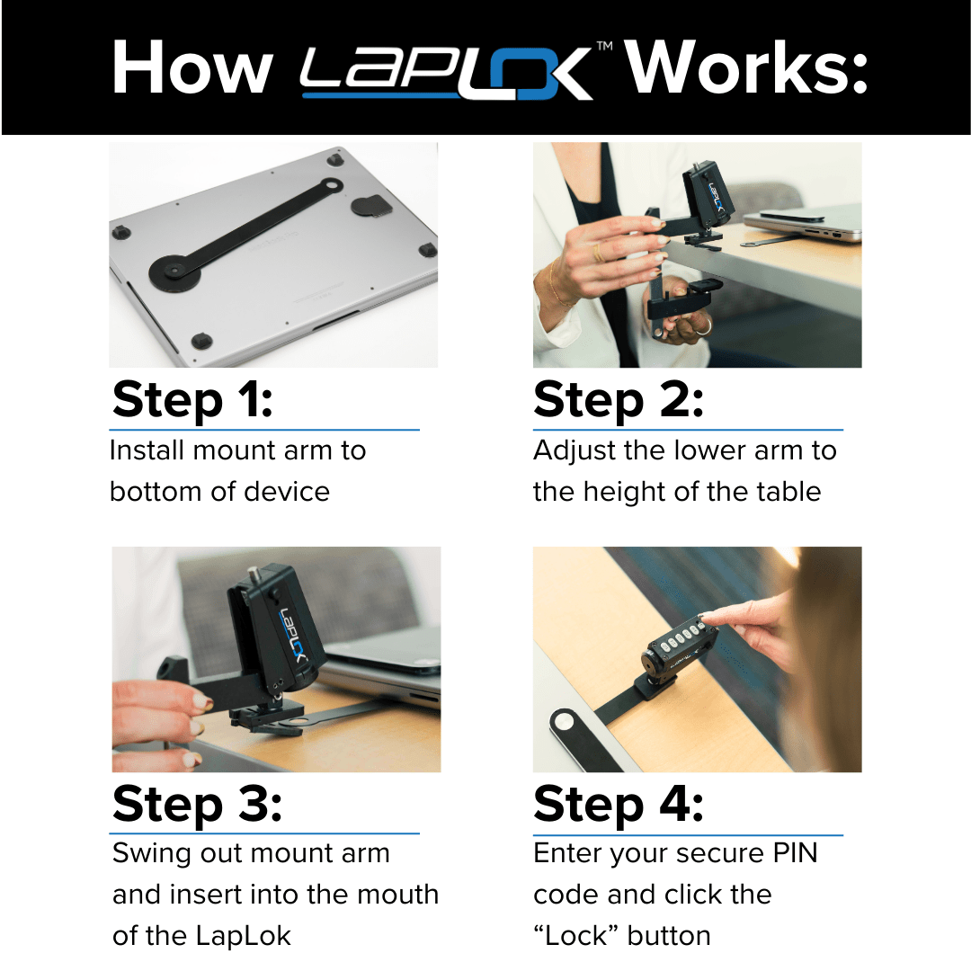 LapLok - Portable Laptop Lock – Techlok Solutions