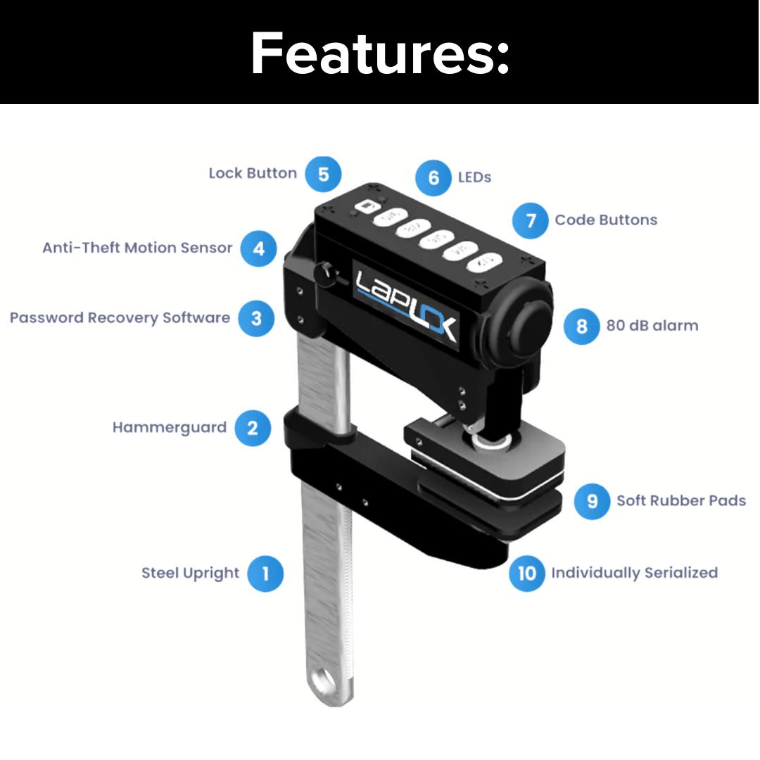 Portable Laptop & Travel Security Bundle – Techlok Solutions