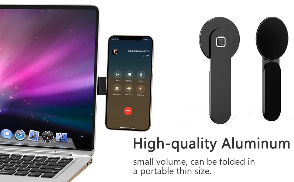 SideEye Pro Phone Mount - Magnetic Laptop Phone Mount – Techlok Solutions